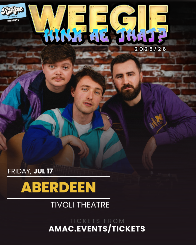 Weegie Hink Ae That? – Aberdeen 2026 - AMAC Events
